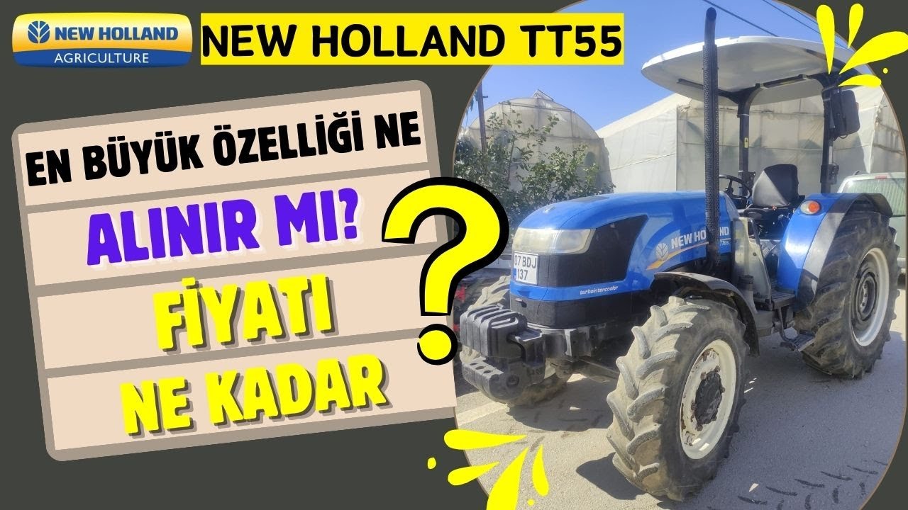 New Holland TT55: Küçük Traktör, Büyük Performans | NH TT55 Traktör ...