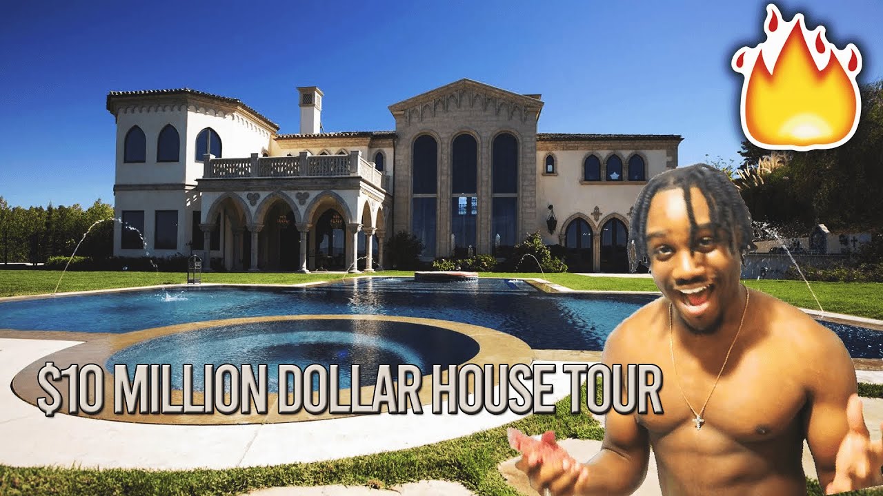 $10 MILLION DOLLAR HOUSE TOUR - YouTube