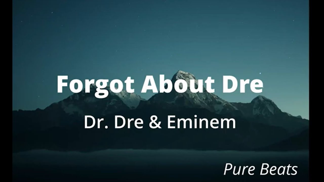 Dr. Dre - Forgot About Dre (Clean - Lyrics) feat. Eminem - YouTube