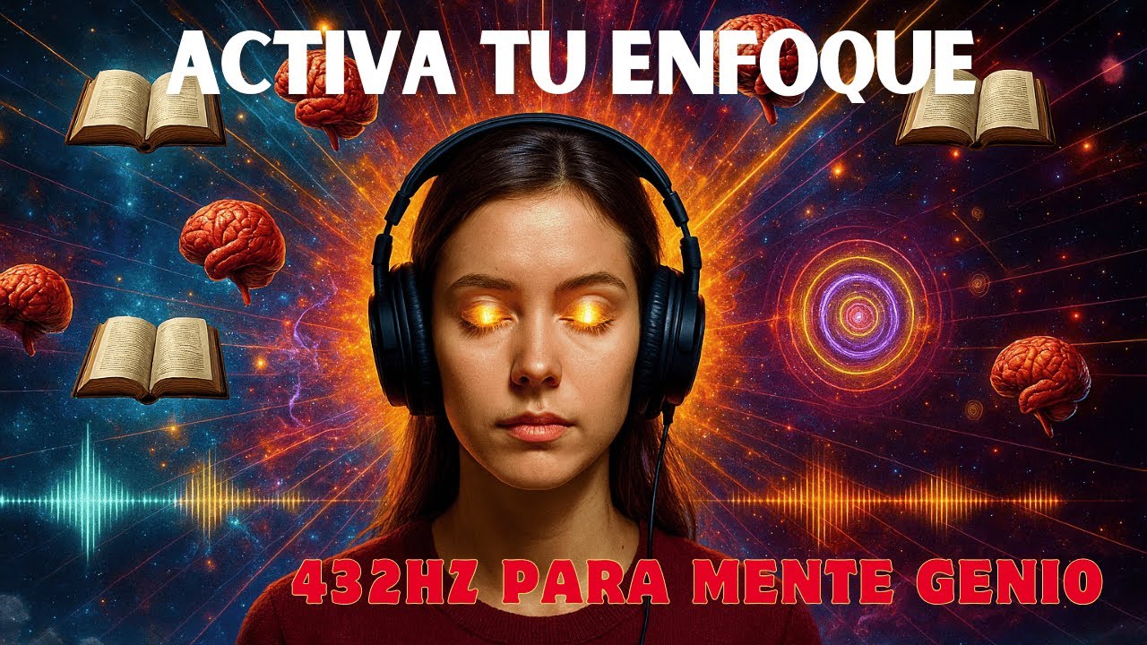 ACTIVA TU CEREBRO GENIO con esta Frecuencia 432Hz 🔥 | Conéctate al ...