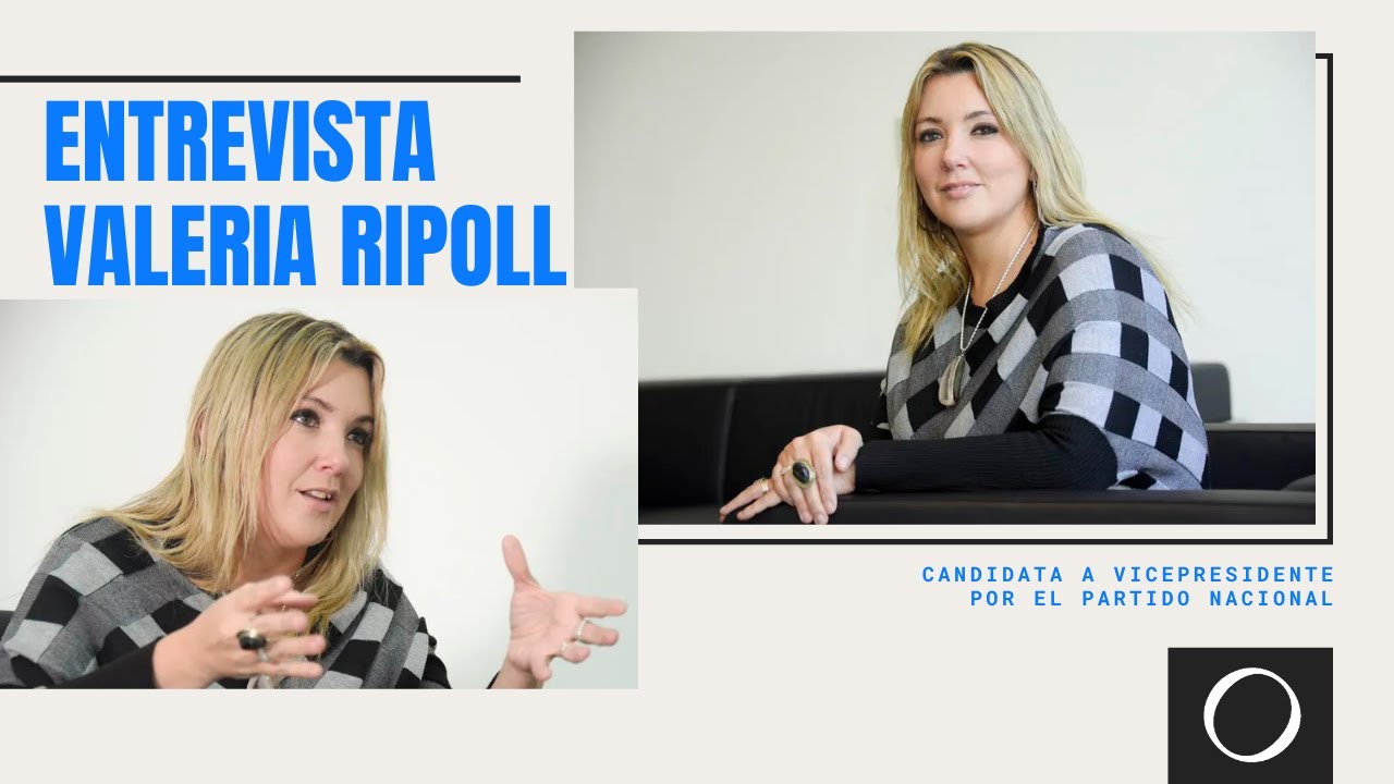 Entrevista a Valeria Ripoll, candidata a vicepresidenta por el Partido ...