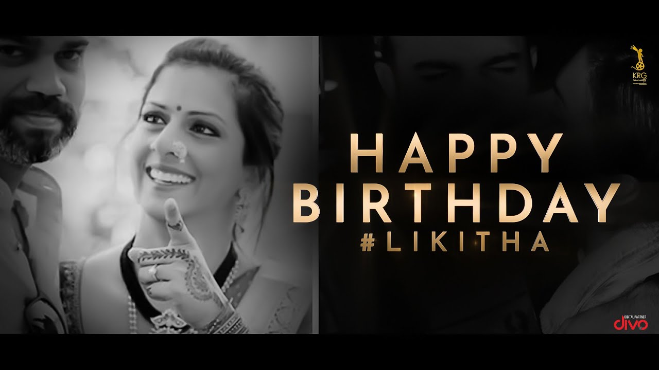 Happy Birthday Likitha Ma'am - Wishes from KRG family - YouTube