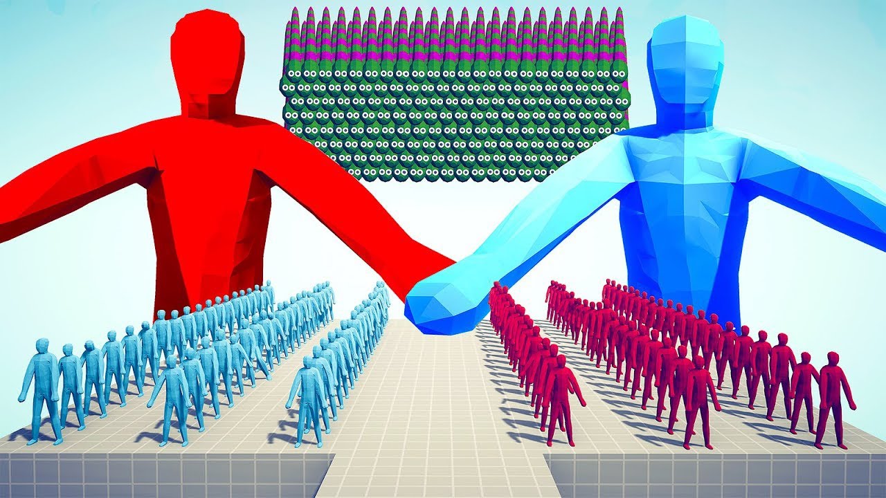 FIRE & ICE ARMY vs EVERY GODS - Totally Accurate Battle Simulator 2024 ...