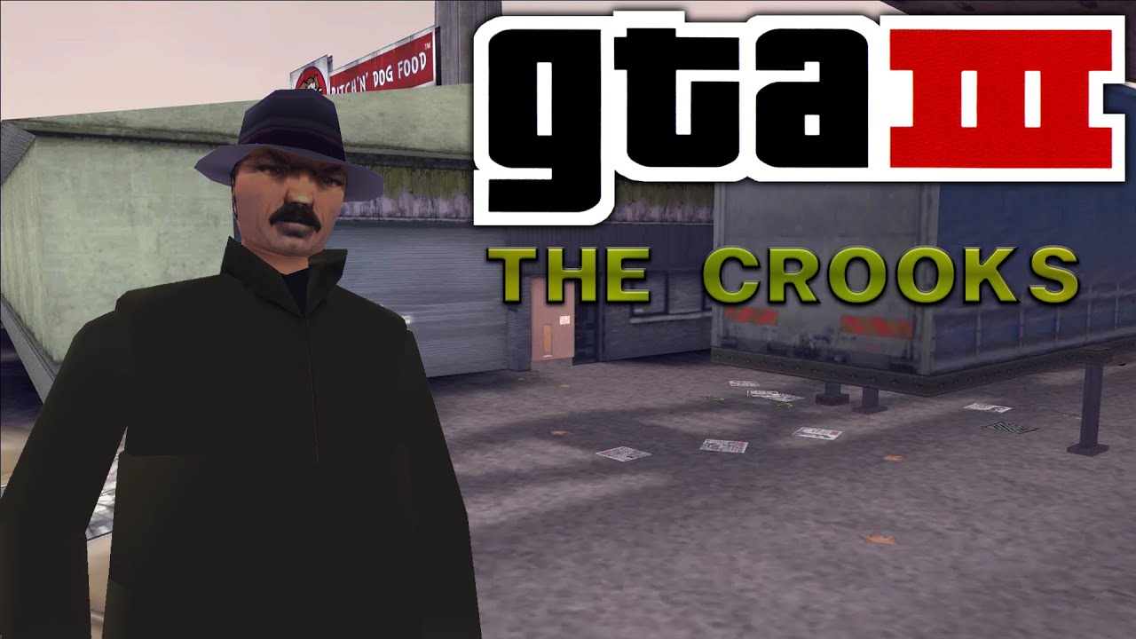 [PS2 4K] GTA3 - Mission #27 - The Crook - YouTube