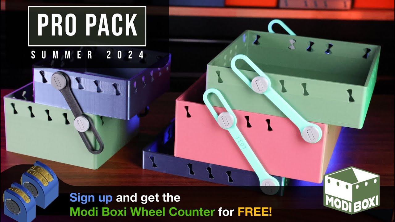 Modi Boxi: Pro Pack 2024 Summer Pro Flat Arms - YouTube