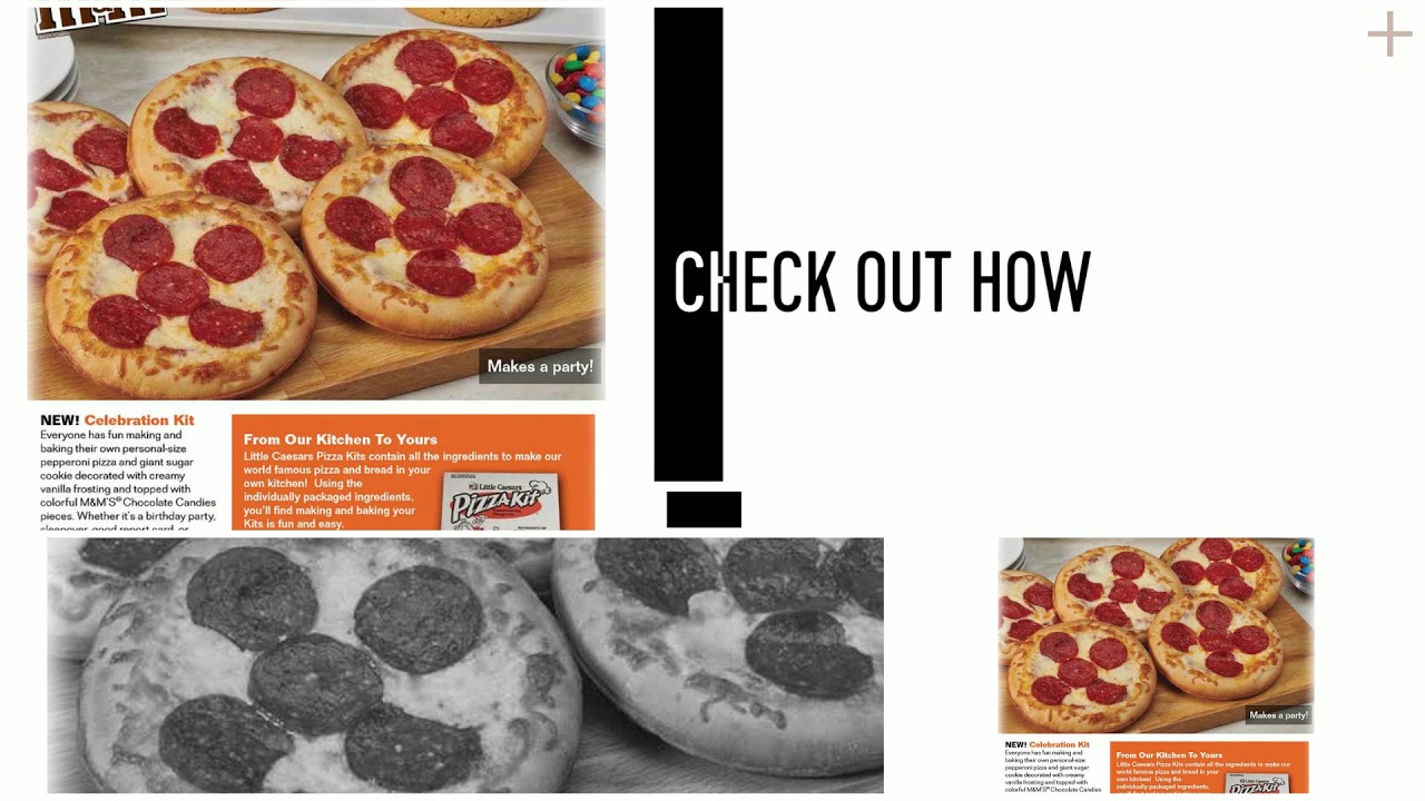 Little Caesars Pizza Kits - YouTube