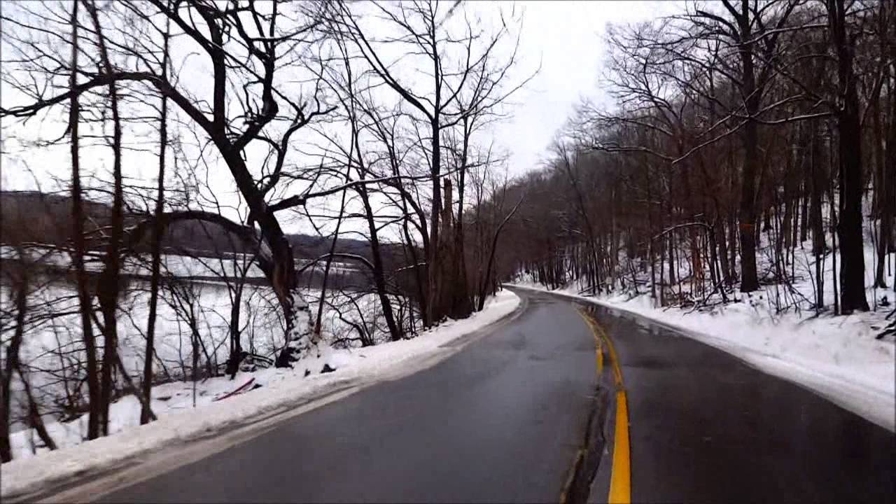 Huron River Drive with Music - YouTube