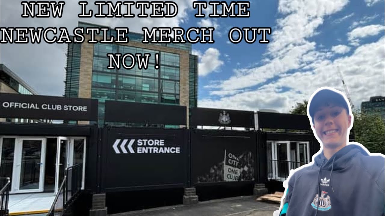 NEW LIMITED TIME ONLY NEWCASTLE MERCH IN STORE NOW | Looks Amazing ...