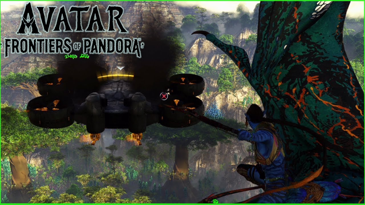 Flying and attacking random RDA!!! Avatar Frontiers of Pandora Gameplay ...