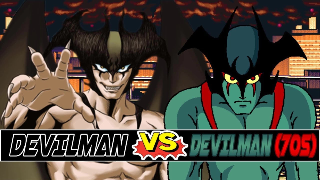 M.U.G.E.N. Battles | Devilman vs Devilman 70's - YouTube