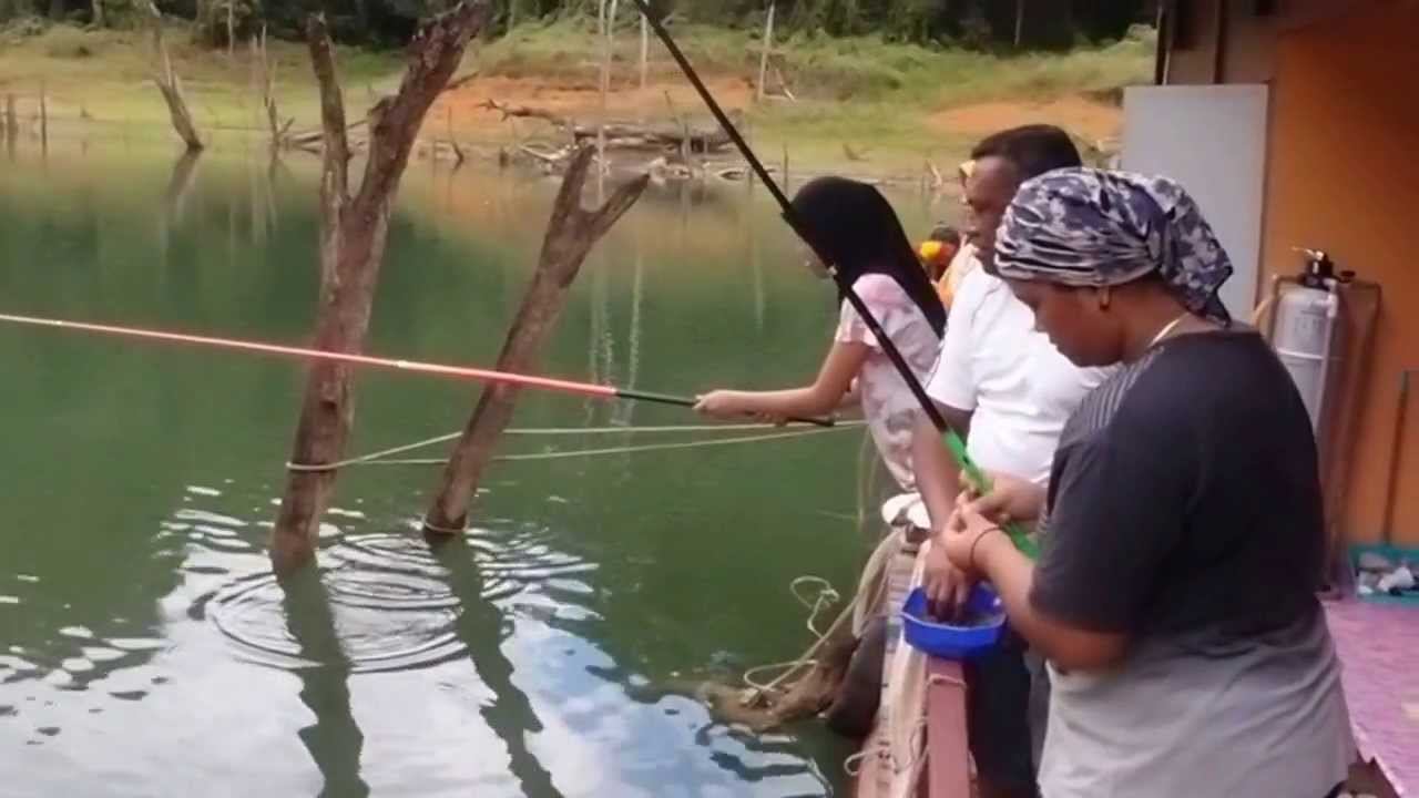 Fishing at Tasik Kenyir Taman Negara by De Penarik Beach Travel - YouTube