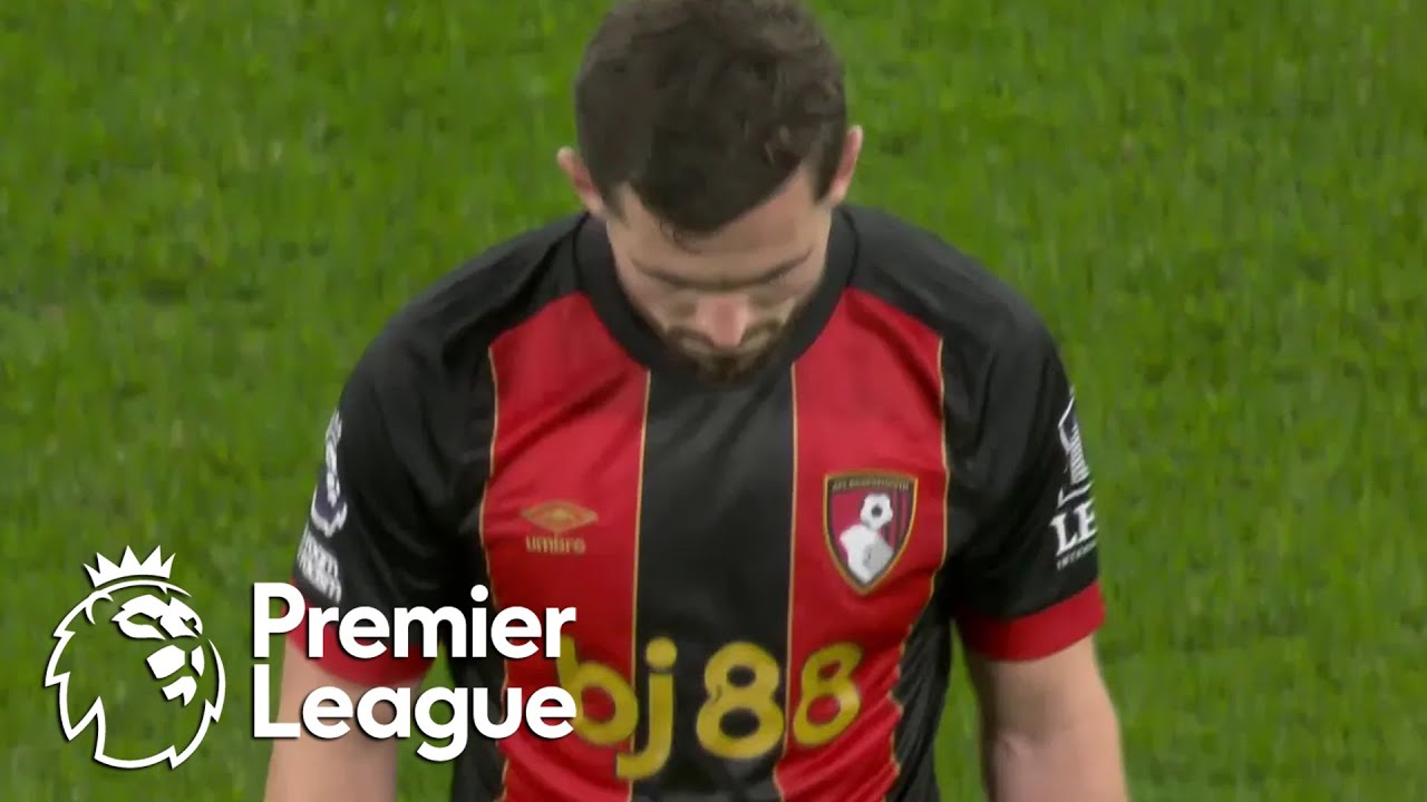 Lewis Cook sent off for dangerous challenge against Manchester City ...