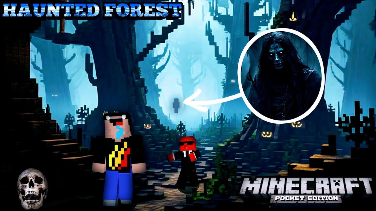 HAUNTED FOREST HORROR [MINECRAFT HORROR STORY]PART 1 ...