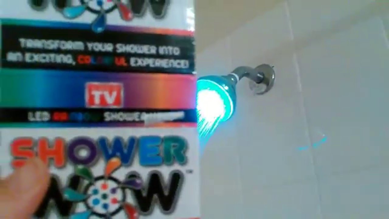 AS SEEN ON TV SHOWER WOW - REVIEW - YouTube