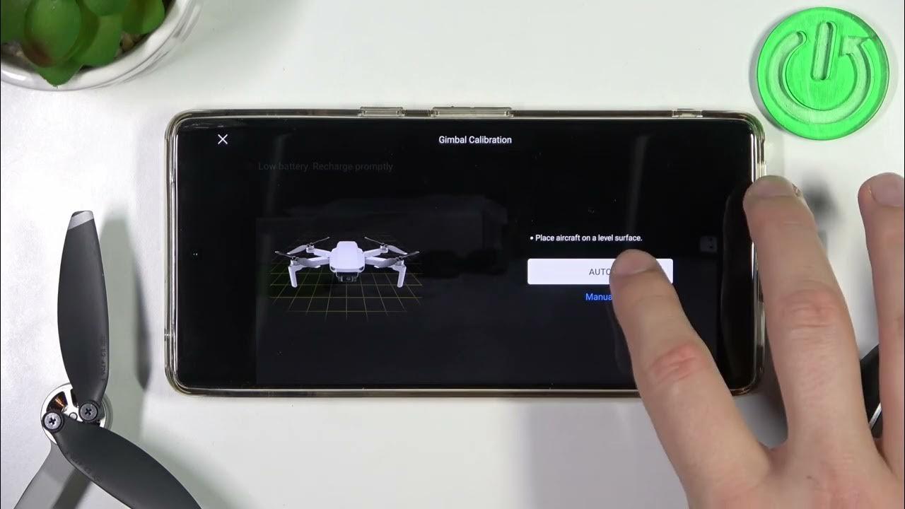 How to Calibrate Gimbal on DJI Mavic Mini? - YouTube