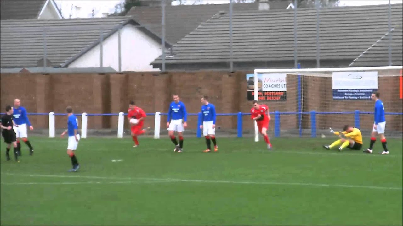 GOAL | Charlie Brigain pulls a goal back for Penicuik - YouTube