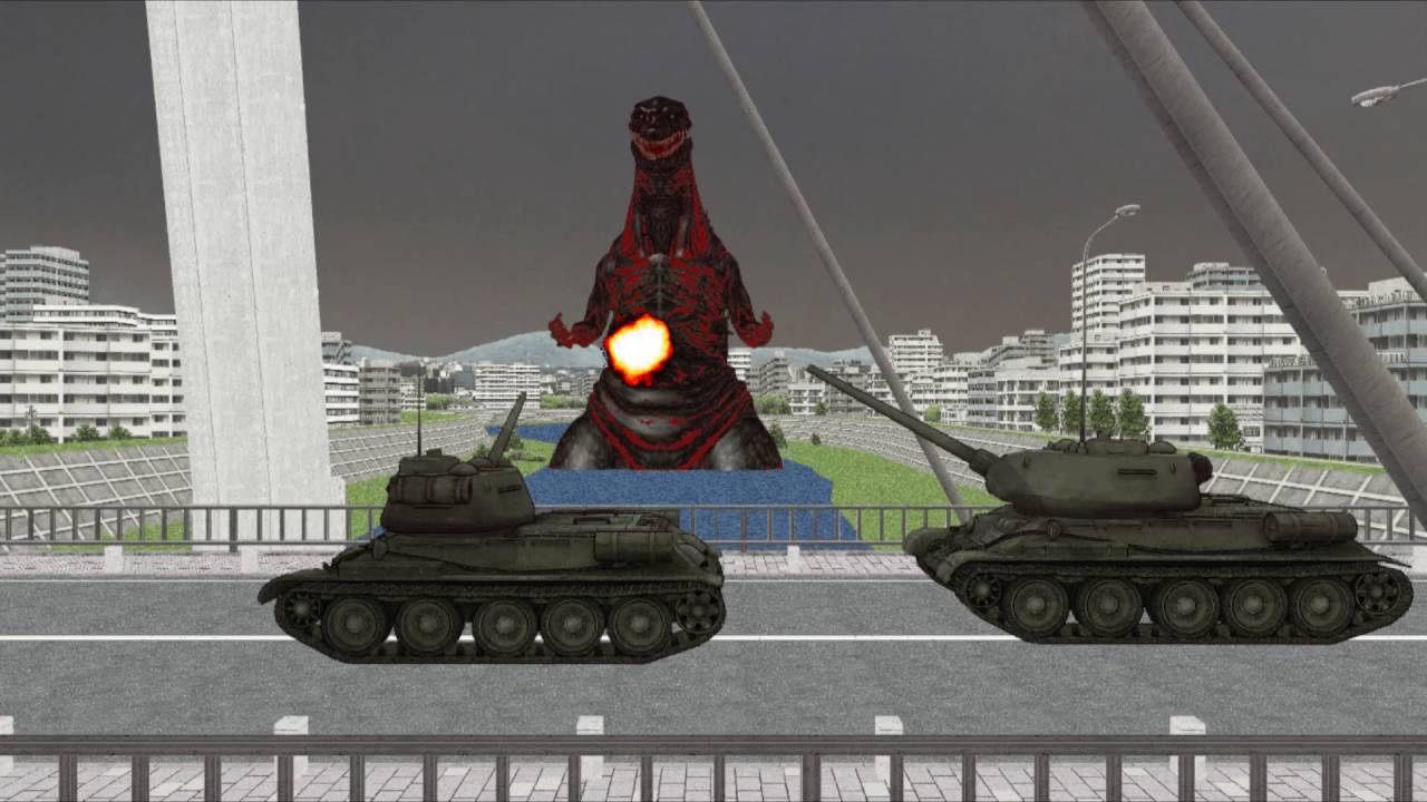 mmd shin godzilla attack part 1 - YouTube