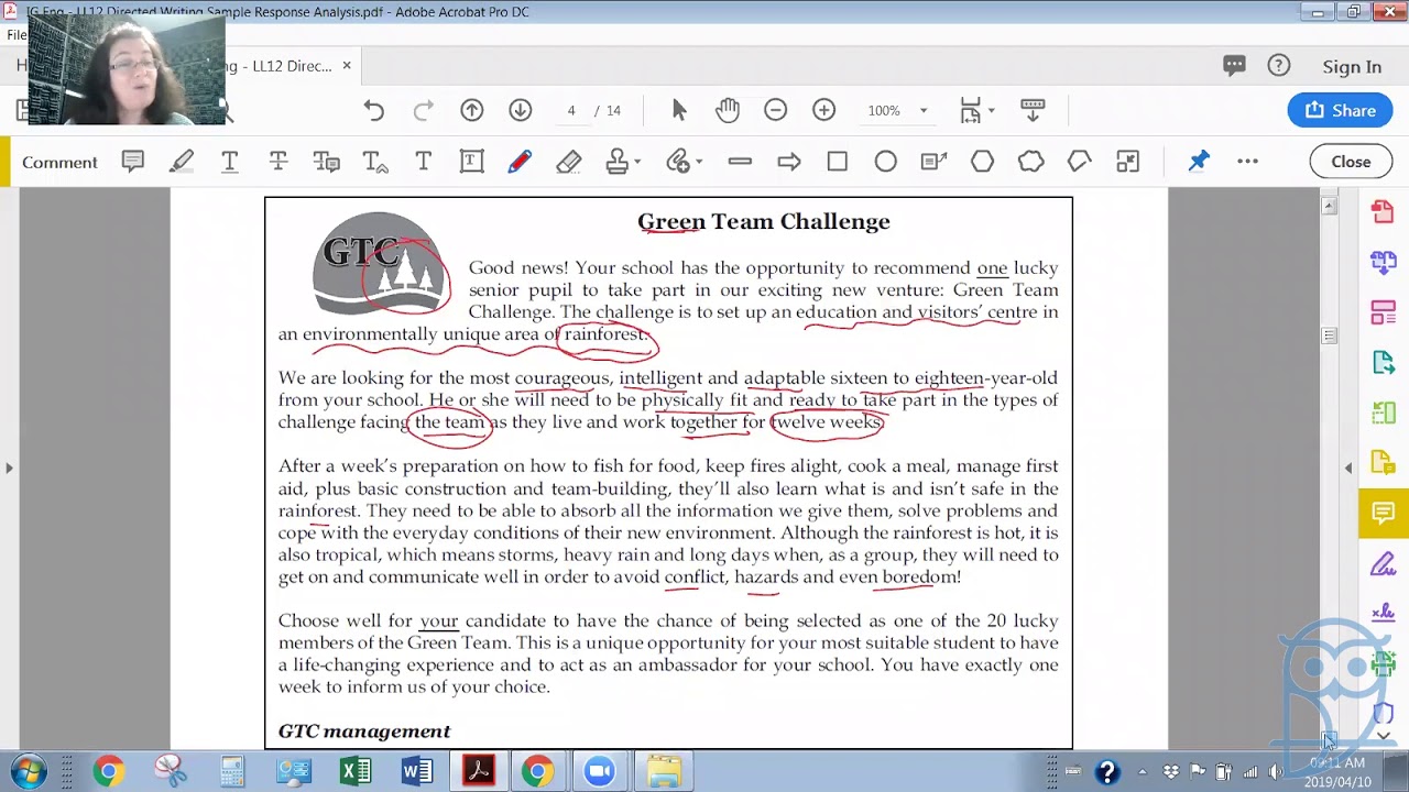 Live Lesson IGCSE English Language Directed Writing Sample Response live-lesson-igcse-english-language-directed-writing-sample-response