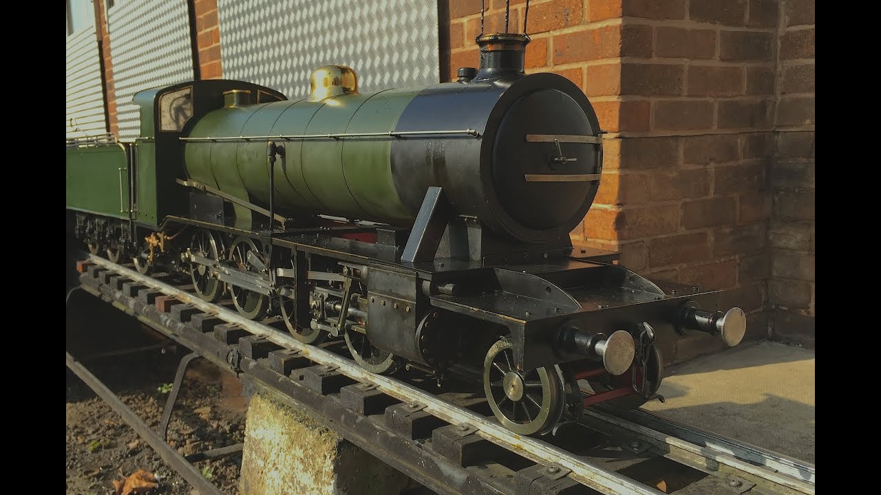 5 inch gauge LNER O1 2-8-0 at UDMES - YouTube
