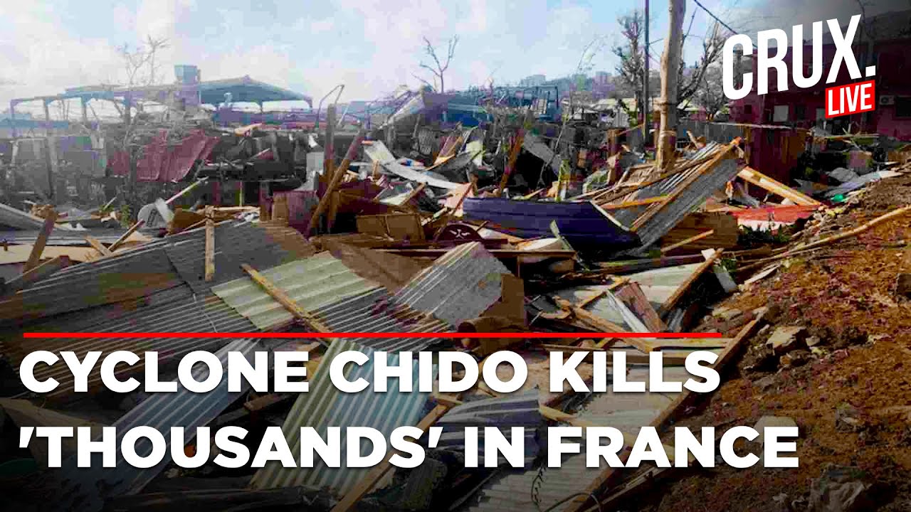 Cyclone Chido Live | Cyclone Chido Batters France's Mayotte, Casualties ...