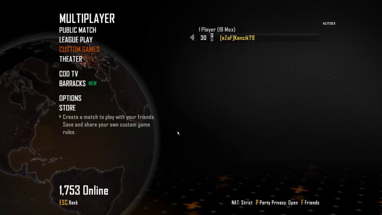 [PC]COD BO2 Multiplayer Open Lobby - YouTube