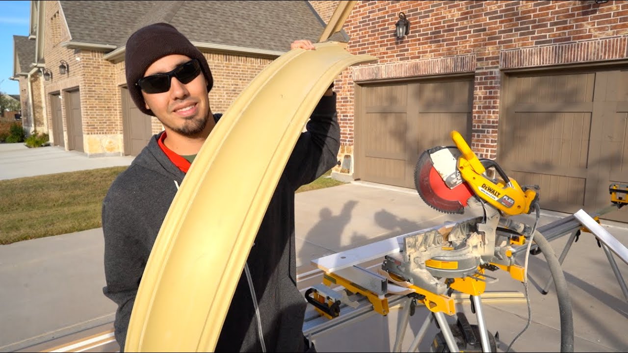 HOW TO INSTALL FLEX MOULDING (not as hard as you think) - YouTube
