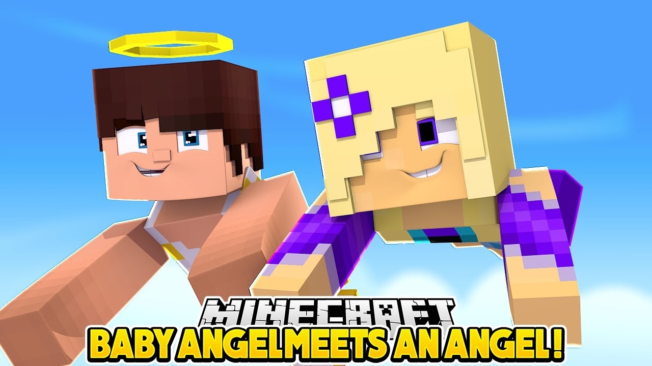 BABY ANGEL MEETS ANOTHER ANGEL!!!! - Baby Angel Minecraft/Roleplay ...