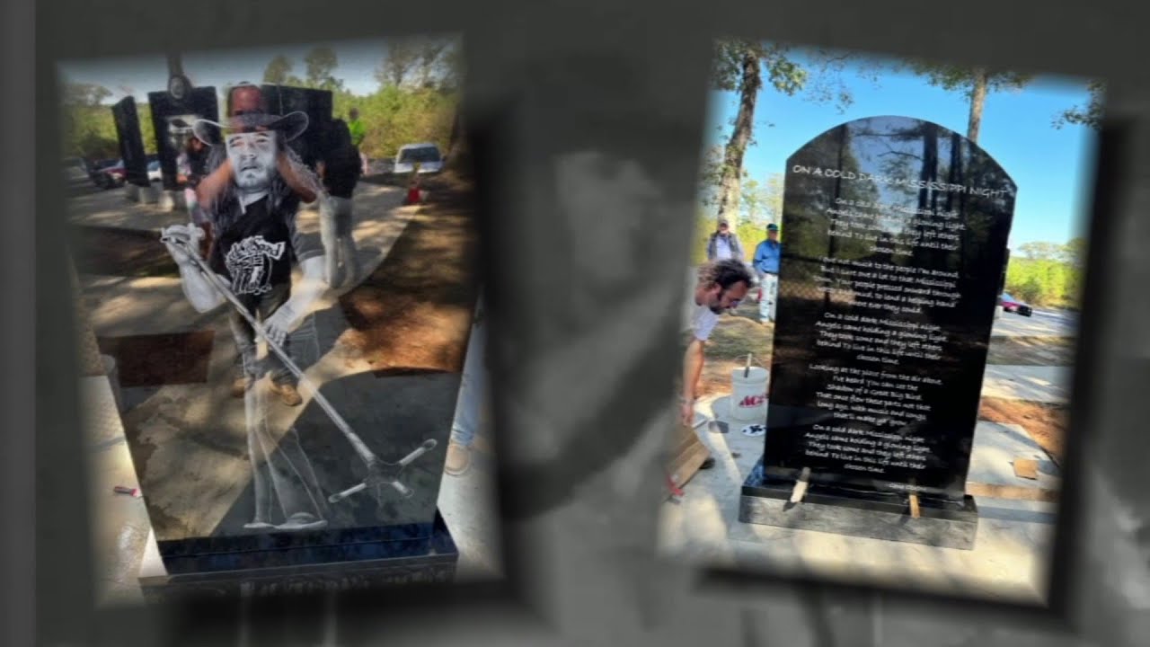 Monument Honoring Late Singer Ronnie Van Zant Added To Lynyrd Skynyrd Memorial In Mississippi
