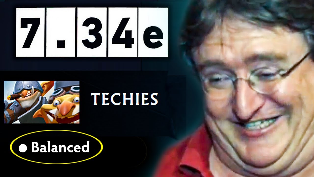 What is Valve's thought on Techies in 7.34e? (100% Balanced Hero ️) - YouTube