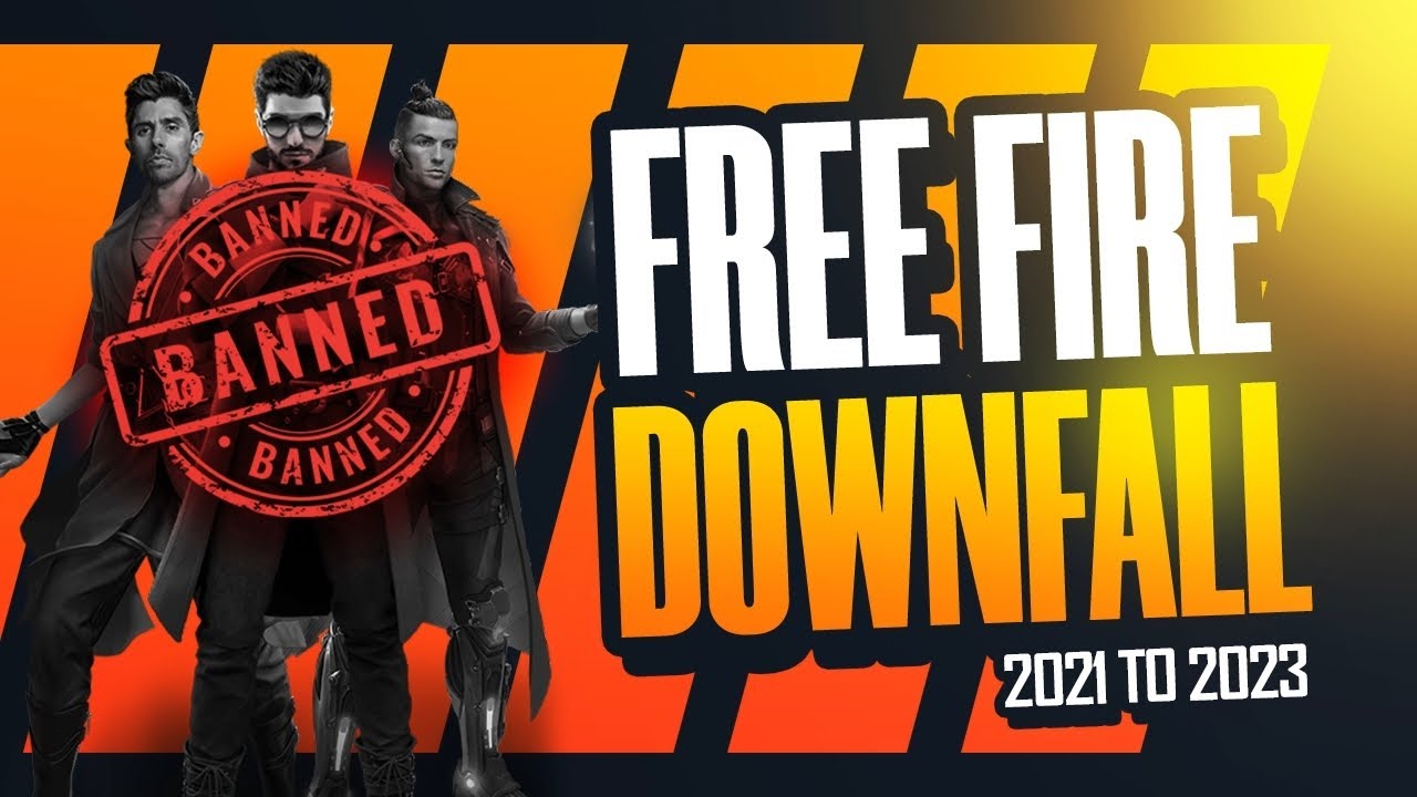END OF FREE FIRE || FREE DOWNFALL JOURNEY 2021 TO 2023 ‼️ Free Fire ...