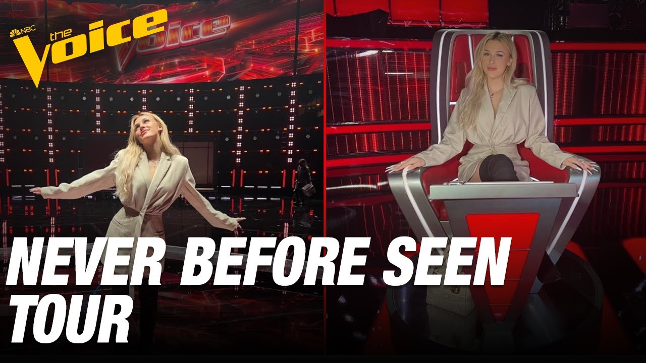 Never before seen Tour! | The Voice - YouTube