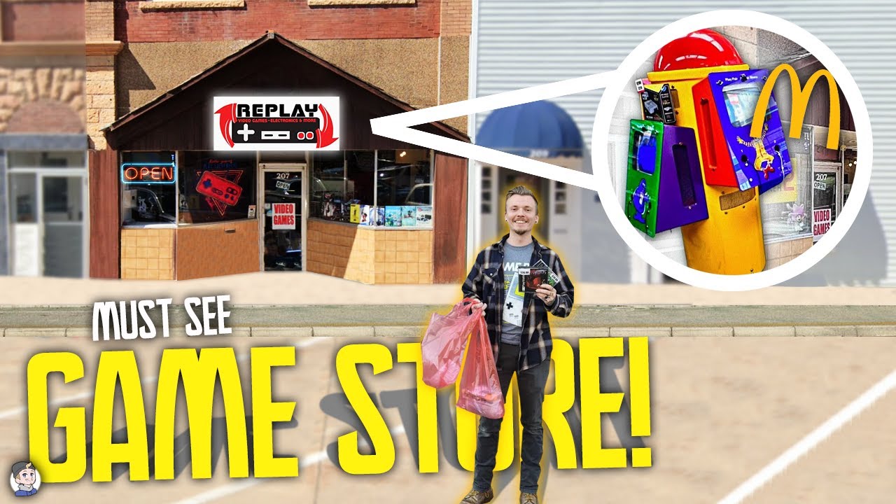 This is a MUST SEE Retro Game Store TOUR! - YouTube