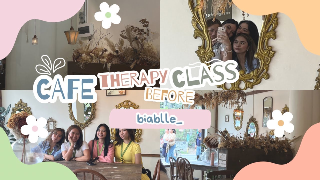 CAFE THERAPY BEFORE CLASS - YouTube