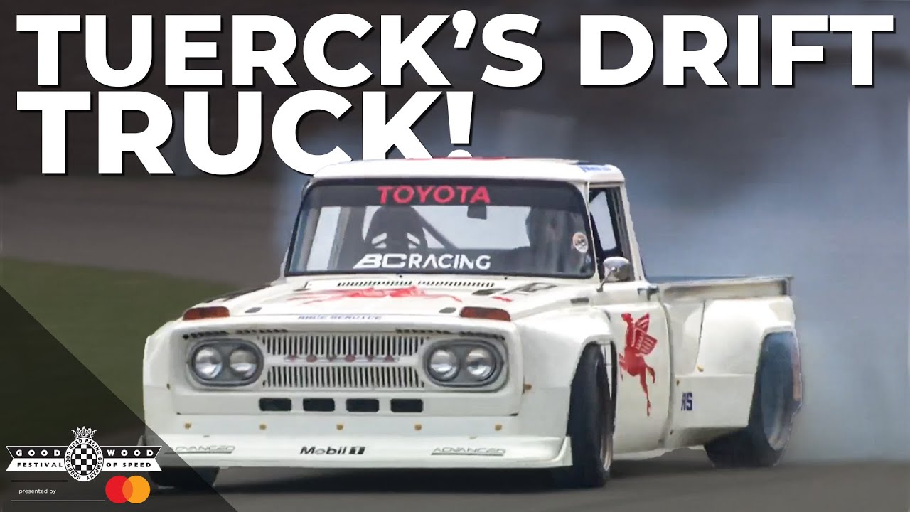 Ryan Tuerck's incredible drifting Toyota Stout truck smokes out ...
