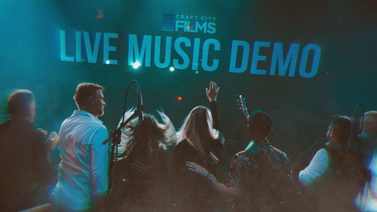 Craft City Films Live Music Demo | BMPCC 4k | Sigma 18-35mm & 24-70mm ...