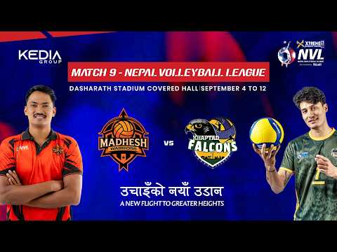 Madhesh Warriors vs Khaptad Falcons | Match 9 | NVL 2026