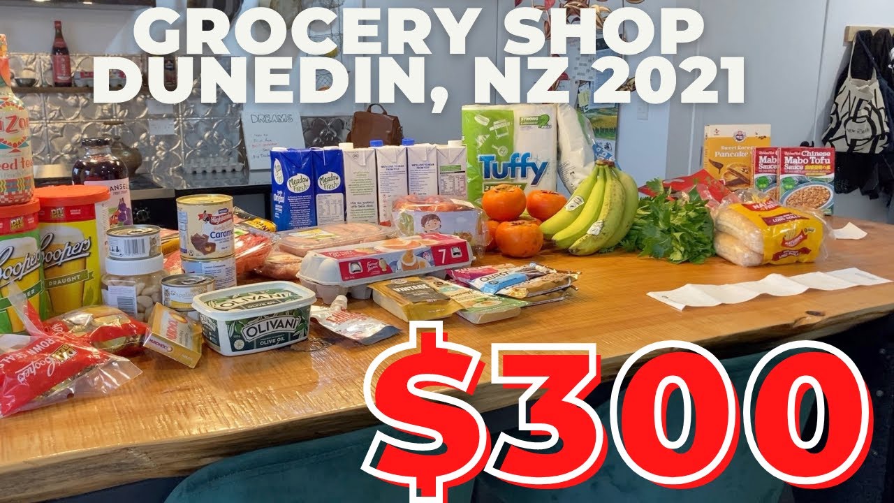 Another Grocery Store Haul | Dunedin, NZ 2021 | Countdown CBD and ...