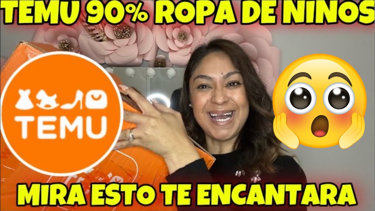 🚨 TEMUUU AL 90% ROPA DE **NINOS** Y **HOMBRE** 😱 MIRA TODO LO QUE PUESDE AHORRAR 😍 - YouTube