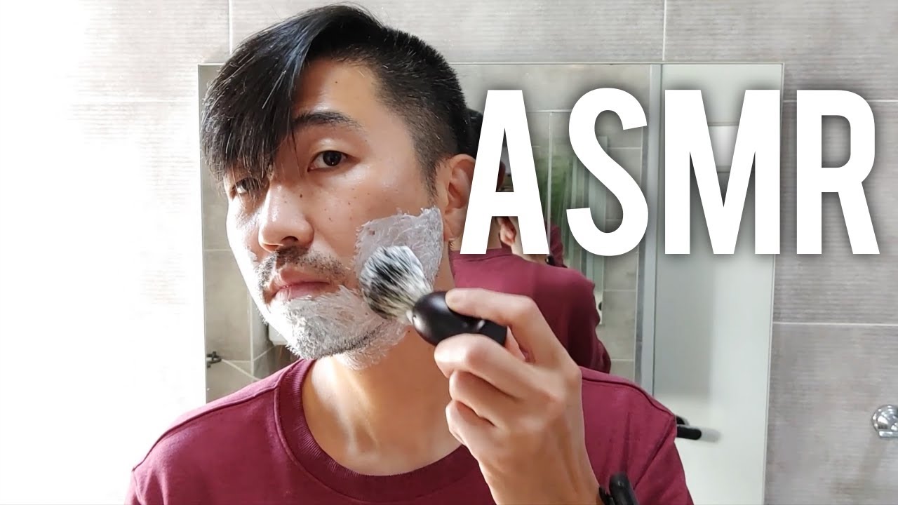 ASMR Beard Shaving - YouTube