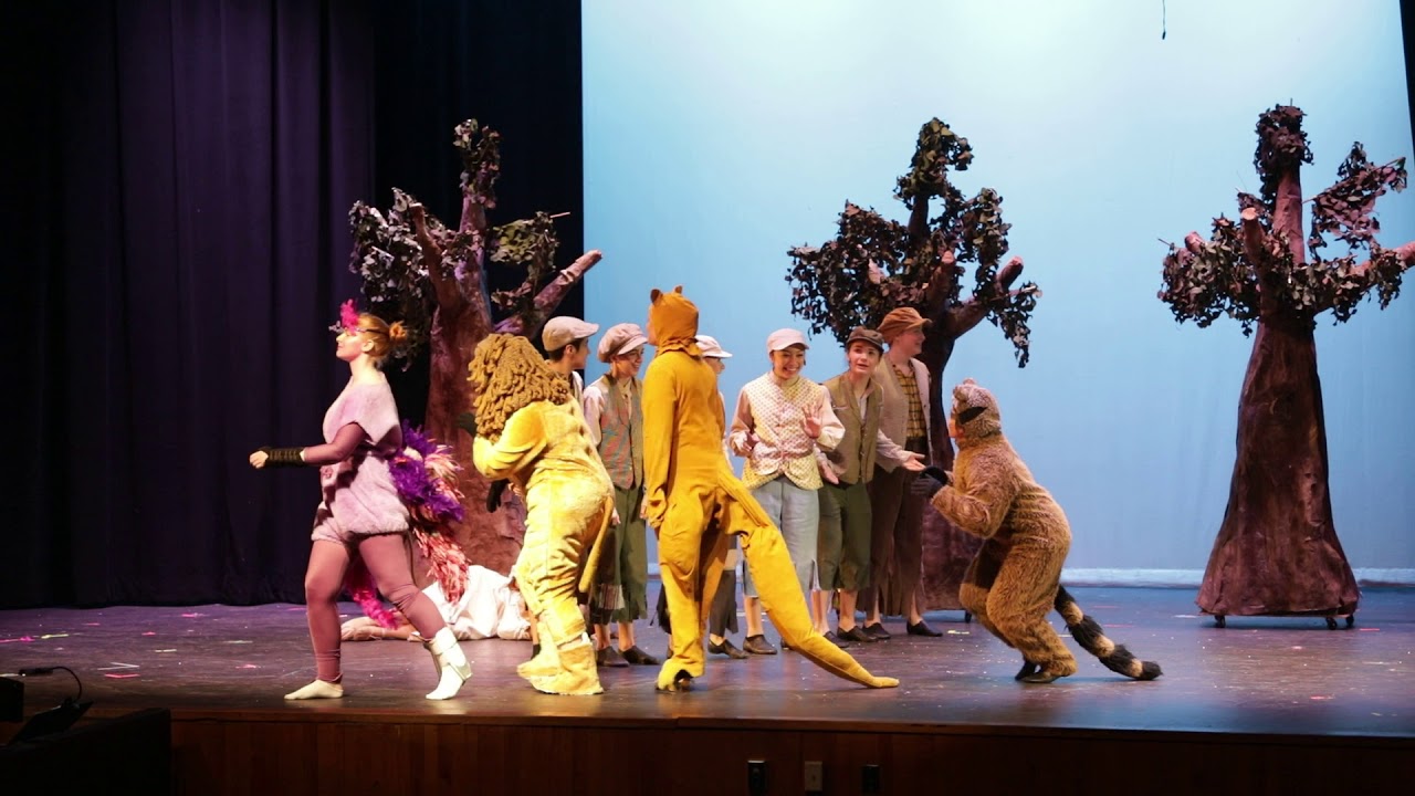 DVHS Drama's Peter Pan 4-20-19: Act 2 - Wendy - YouTube