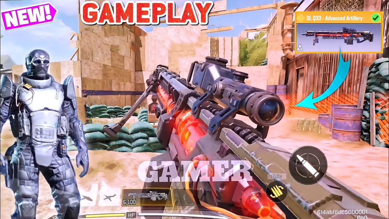 LEGENDARY DL-Q33 "ADVANCED ARTILLERY" CODM GAMEPLAY + KILL EFFECT | DLQ ...