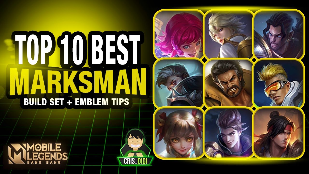 BEST ITEM BUILD FOR MARKSMAN | TIP AND GUIDE | MLBB | CRIS DIGI (ENG ...