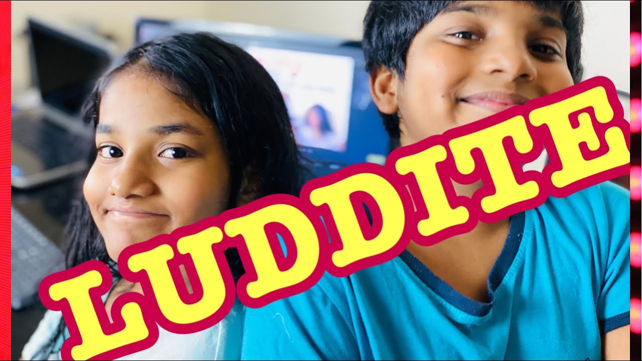 Luddite | luddite meaning | Define luddite - YouTube