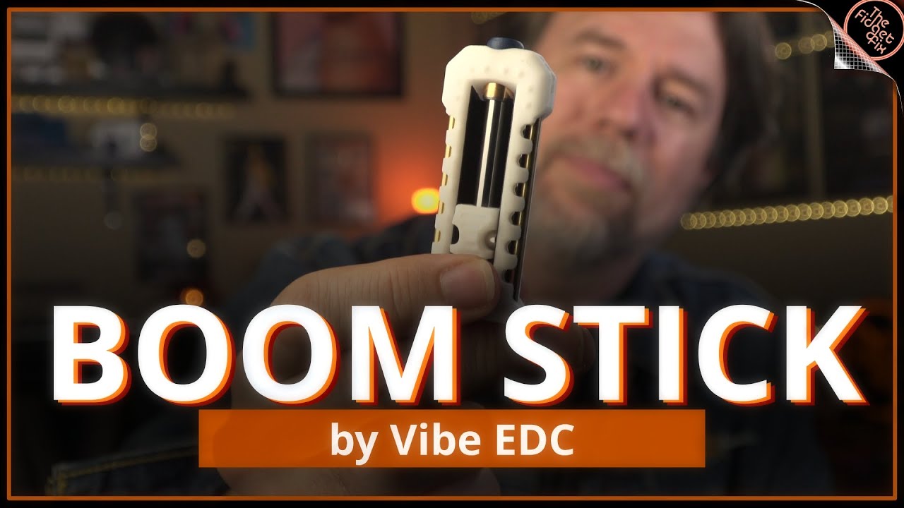 A review of the Boom Stick fidget slider by Vibe EDC - YouTube