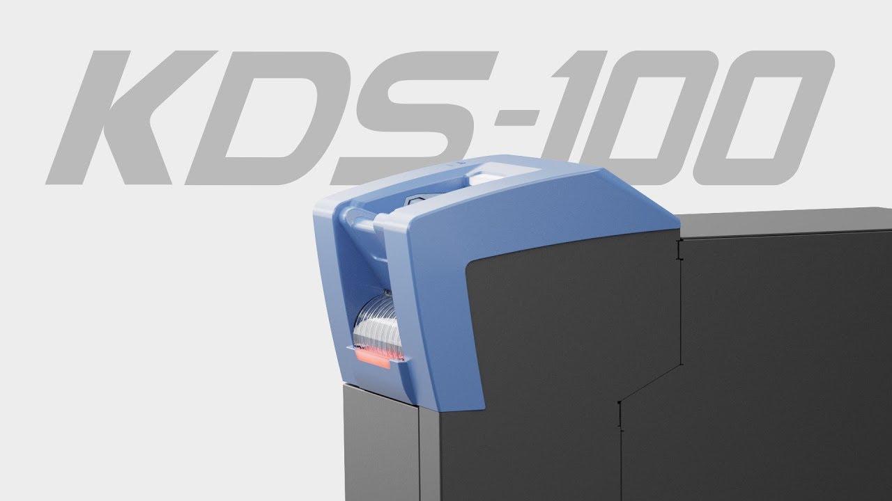 KDS-100 : High Speed, compact sized smart safe for retailer's front office - YouTube