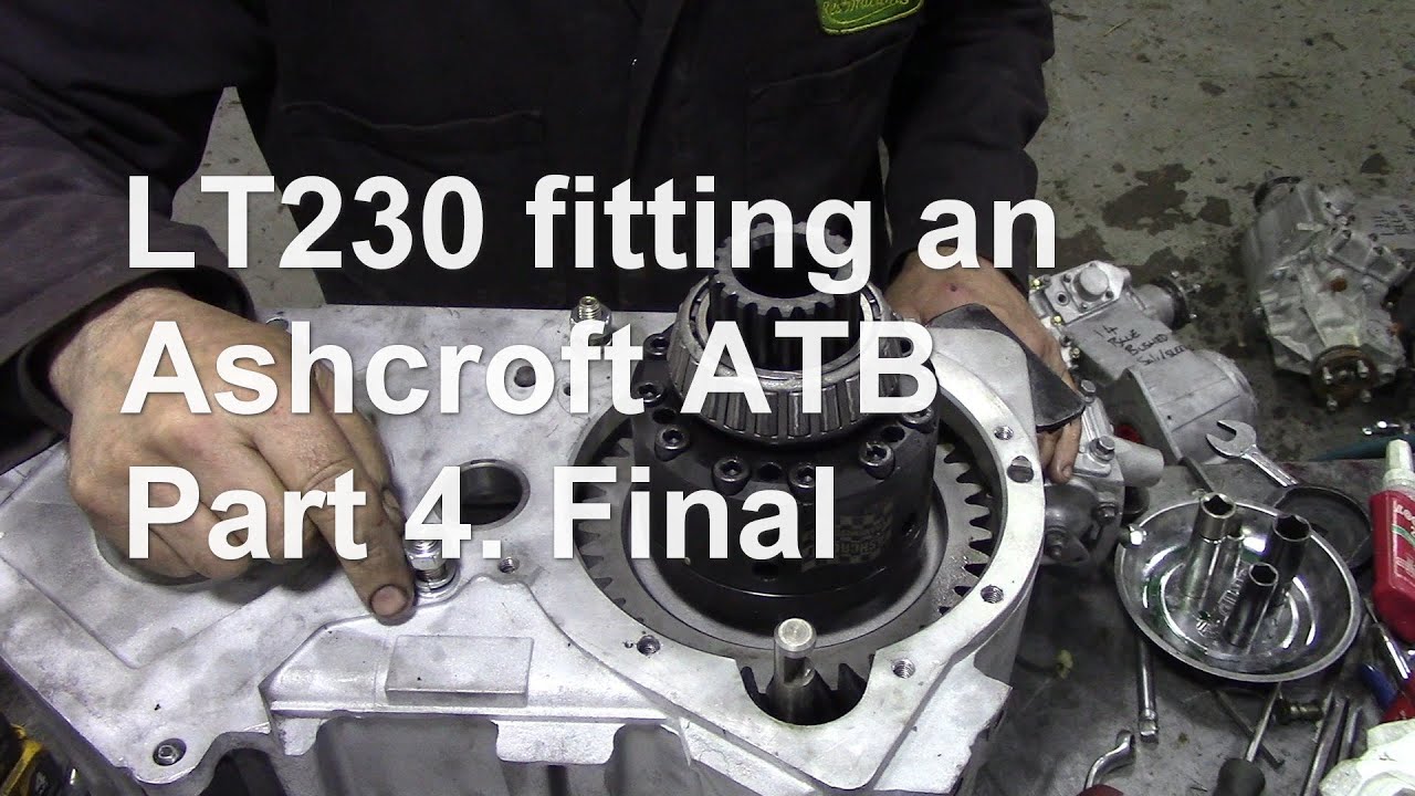 LT230 fitting an Ashcroft ATB part 4 - YouTube