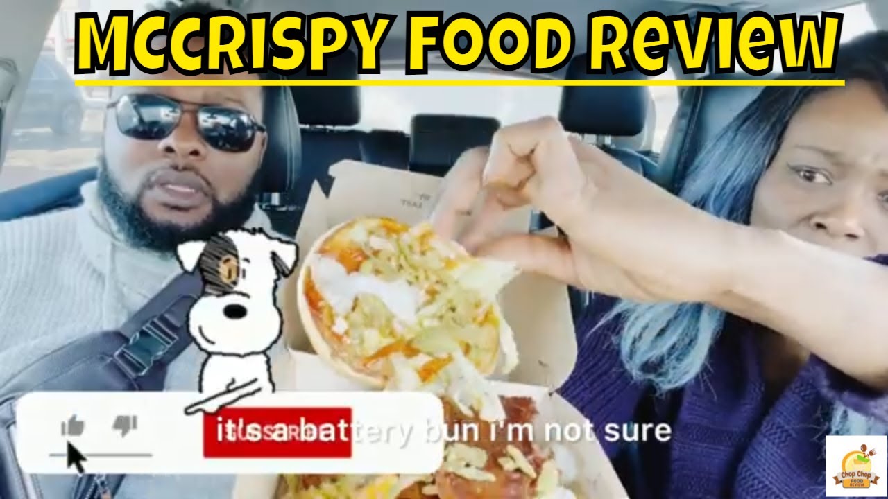 The Secret Behind McDonald's McCrispy Burger Revealed! - YouTube