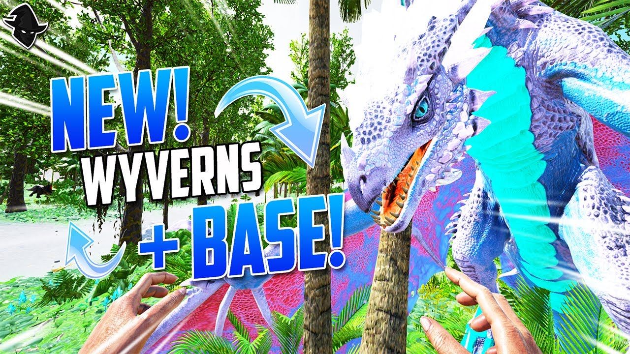 New Wyverns & Base! | Ark Official PvP! - YouTube