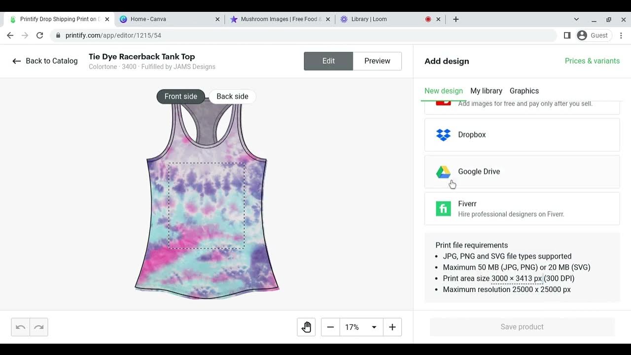 How To Design Your Print on Demand Products Using Canva and Printify - YouTube