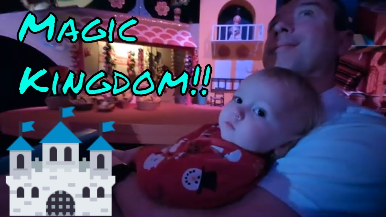 Magic Kingdom With a Baby! TRON Ride First Time and much MORE!! - YouTube